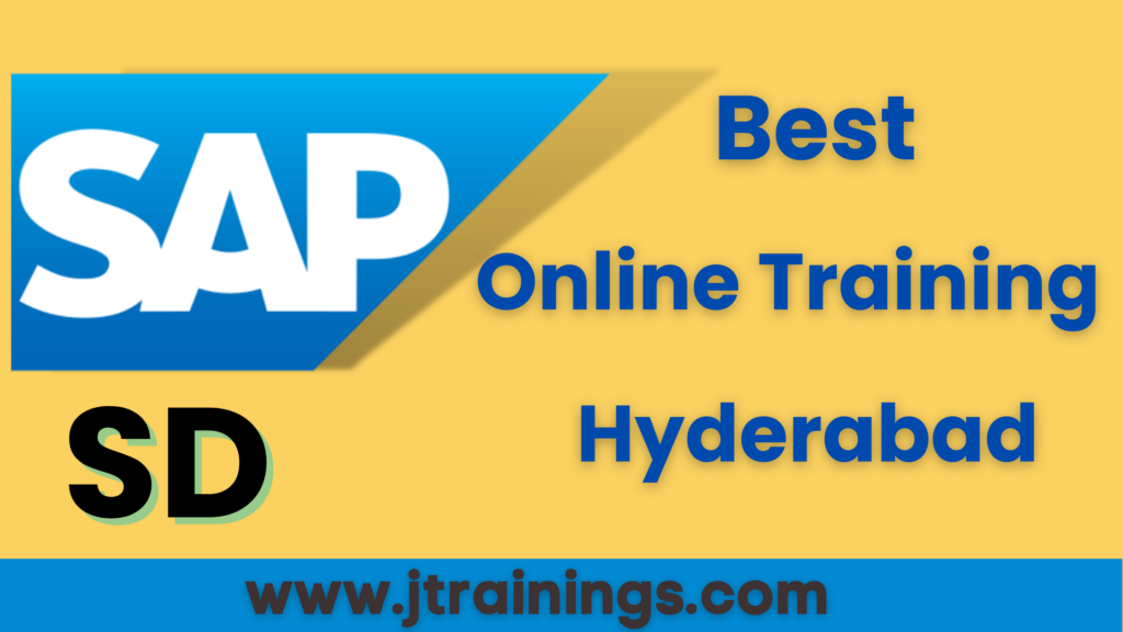 Sap Sd Training In Hyderabad 1 Best Sap Sd Online Course